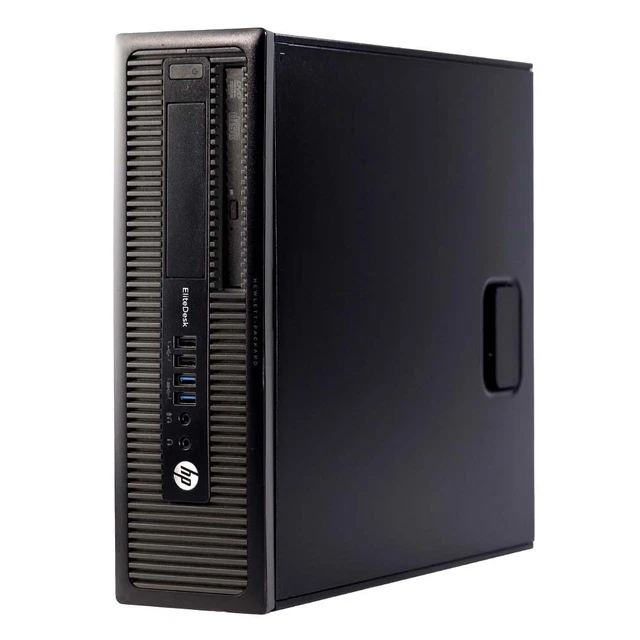 HP DESKTOP COMPUTER EliteDesk Core i5 4th Gen. 16GB 256GB SSD WiFi ...