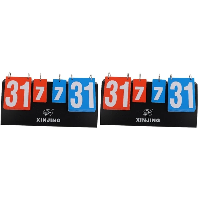COMPETITION SCORE NUMBER Flipper Table Scoreboard Scoreboard Chart £44. ...
