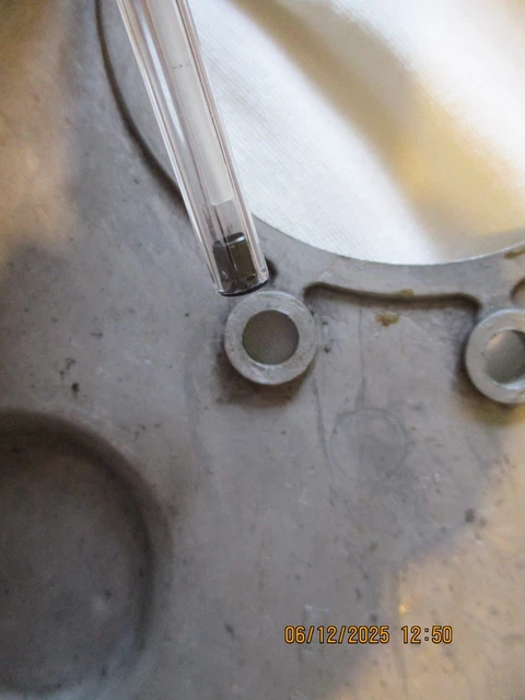 BSA A7 A10 inner primary chain case marked 42 7503 and 42 7515 faintly ...