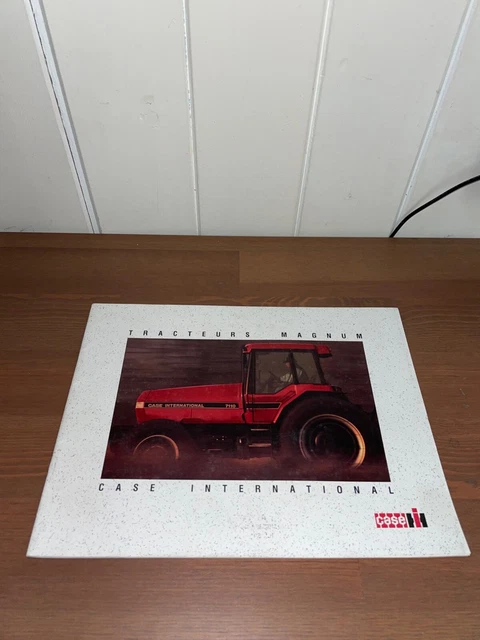 BROCHURE PROSPEKT PROSPECTUS TRACTEUR CASE-IH MAGNUM 7100 tractor ...