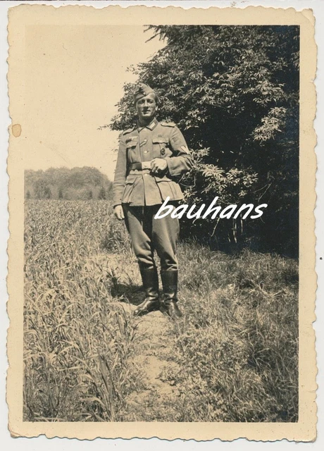 FOTO SOLDAT VOM Heer Obergefreiter mit Orden-Schiffchen (i271) EUR 3,45 ...