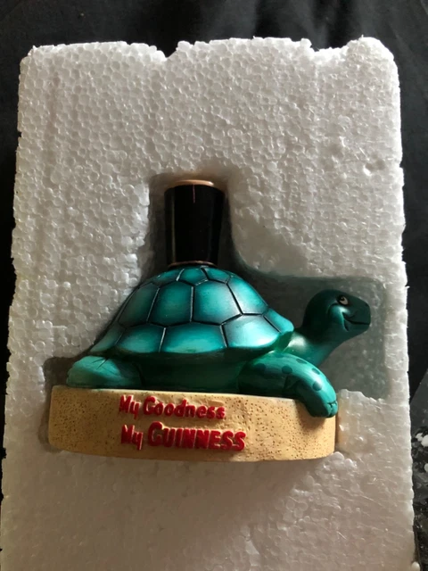 ENESCO 1980S GUINNESS Advertising Resin Tortoise Figurine Model G0045 £ ...
