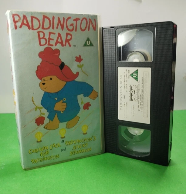 CURTAIN CALL FOR Paddington Bear - Vhs Video - Sticky Situation ...