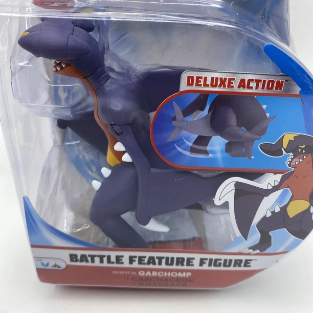 NEW POKEMON GARCHOMP - 4” Battle Feature Deluxe Action Figure 2020 £16. ...