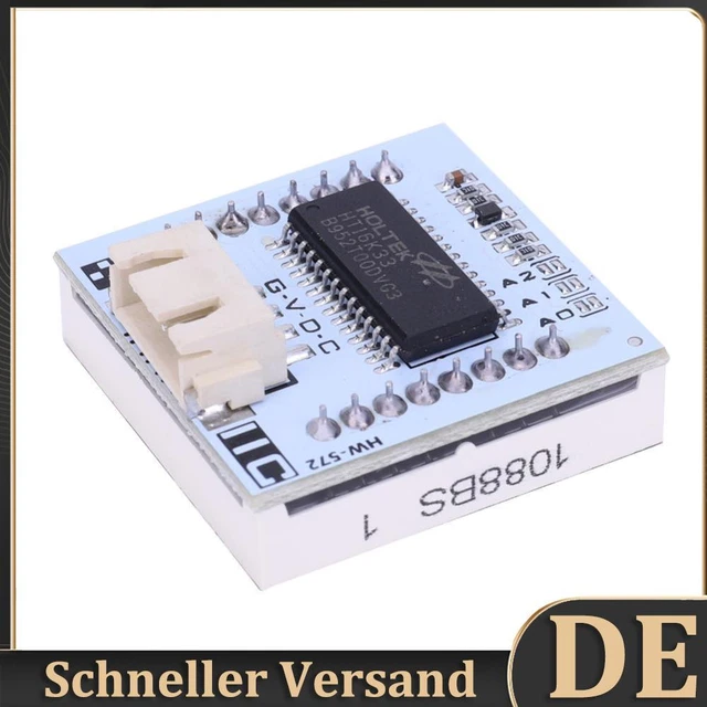 HT16K33 DOT MATRIX Display Board I2C LED Matrix Display Modul Board für ...
