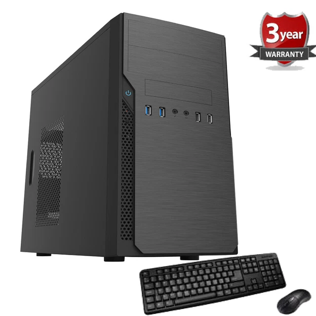 AMD RYZEN 5 5600G Six Core 3.9Ghz NVMe Desktop Home Office PC Computer ...