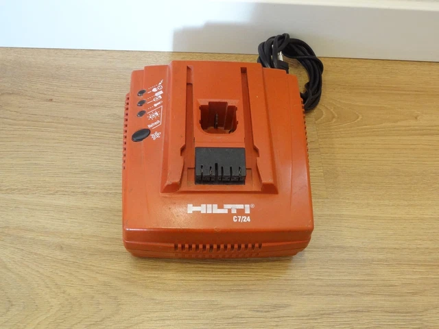 HILTI C7/24 ORIGINAL Akku Ladegerät. DEFEKT!!! EUR 20,00 - PicClick DE