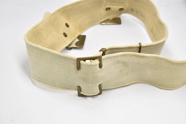 ORIGINAL WWI BRITISH Army 1908 Pattern Webbing Belt – Max Length 42" £ ...