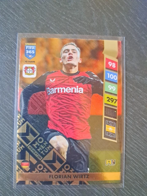PANINI ADRENALYN FIFA 365 2025 Momentum - Florian Wirtz - Bayer ...