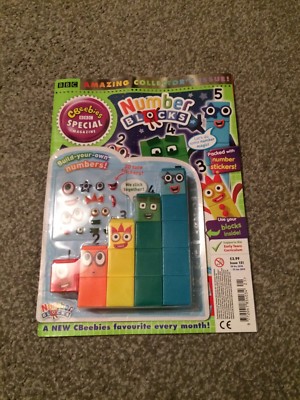 NEW NUMBERBLOCKS COLLECTORS Issue CBeebies Magazine (Issue 121 ...