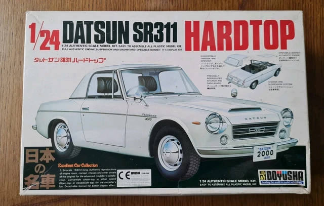 DOYUSHA JC 4-900 Datsun SR311 Fairlady 2000 1/24 Scale Model Kit Complete £60.00 - PicClick UK