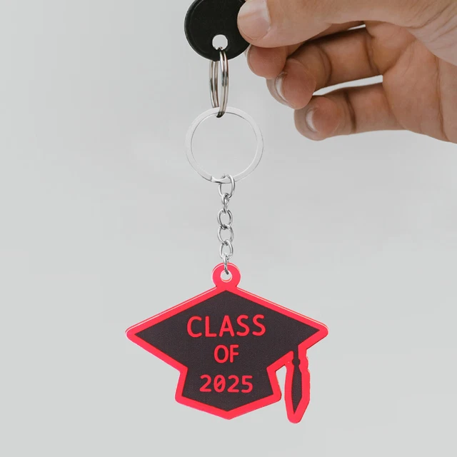 12PCS GRADUATION 2025 Keepsake Class Of 2025 Keychain Graduation Key ...