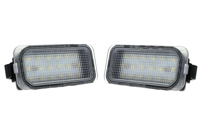 FORD TRANSIT CUSTOM Rear Number Plate Lights Set LED 12- Tail License ...