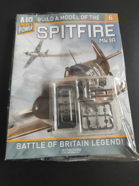 BUILD A MODEL OF THE SPITFIRE SCALE 1:18 HACHETTE Issues 6 FREE UK ...