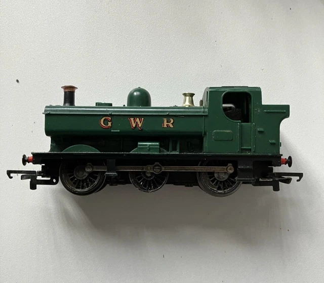 HORNBY TRIANG OO Gauge Model Train Set 0-6-0 GWR Green 8751 Steam ...