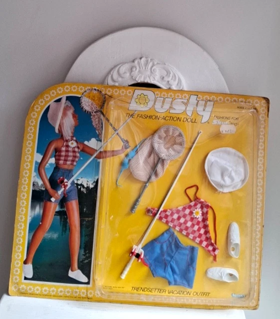 VINTAGE KENNER _ rare orig. DUSTY Trendsetter Vacation Outfit NRFB ...