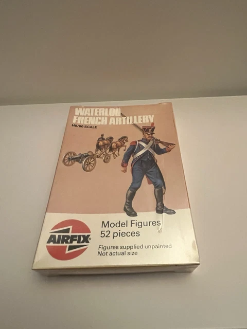 AIRFIX HO/OO SCALE Waterloo French Artillery Model Kit Sealed Mint ...