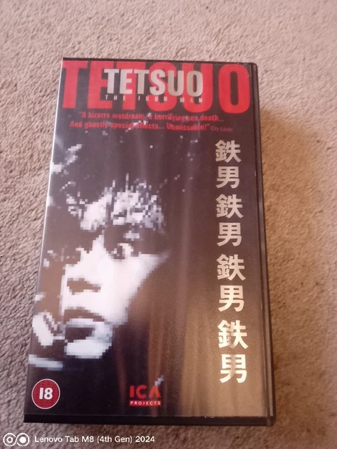 TETSUO THE IRON Man VHS Video Tape PAL Rare Japanese Horror £11.11 ...