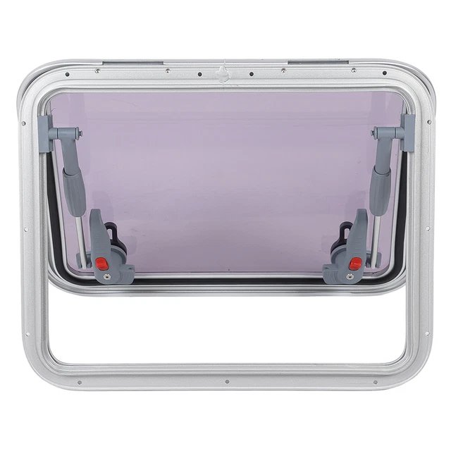 RV PUSH OUT Window 0 To 90 Rectangular Round Corner Waterproof Yacht ...