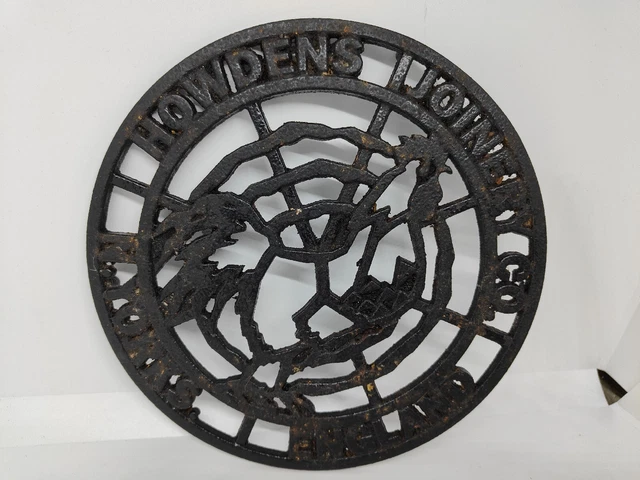 HOWDENS JOINERY CAST Iron Trivet Black Cockerel Design £14.99 - PicClick UK