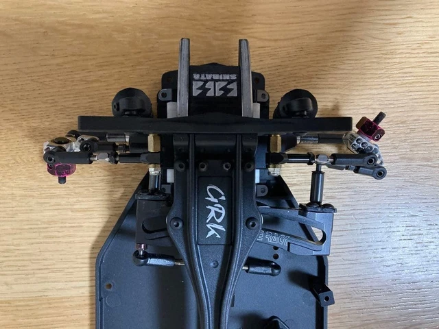 SHIBATA GRK EVO RC Car Chassis Modified HRC RC-ART Wrap Up Upgrades £ ...