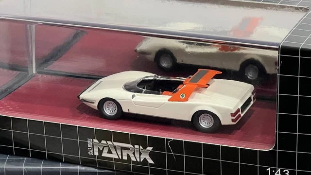 MATRIX MATRIX 1/43 Alfa Romeo P33 Roadster Pininfarina #750.33.108 1968 ...