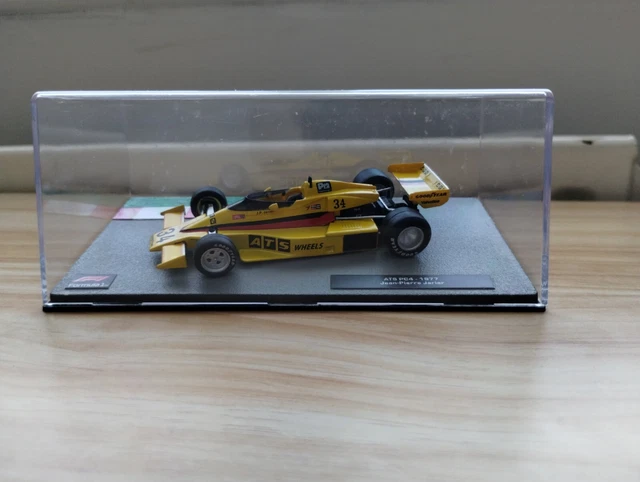 PANINI F1 CAR Collection 1977 Jean Pierre Jarier ATS PC4 1:43 Scale ...
