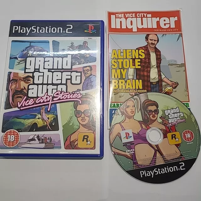 Grand Theft Auto Vice City Stories Playstation 2 Ps2 Uk Pal Eur