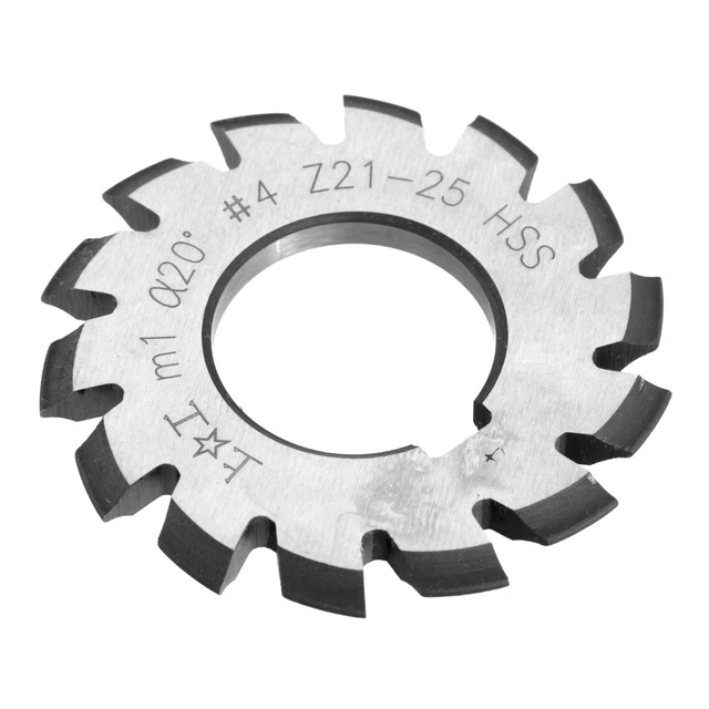 M1 NO.4 20 Degree HSS Involute Module Gear Cutter Rack Milling Lathe ...