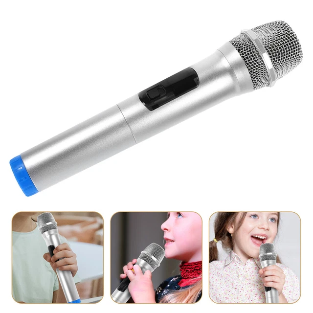 SIMULATED MICROPHONE PROP Fake Microphone Pretend Model Microphone ...
