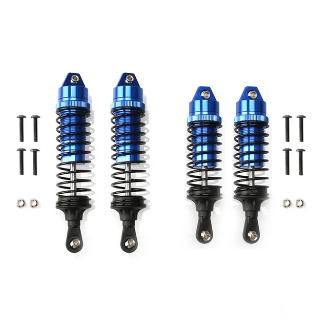 SHOCK ABSORBER PAIR for For TRAXXAS For SLASH 4x4 1 10 Scale RC Metal ...