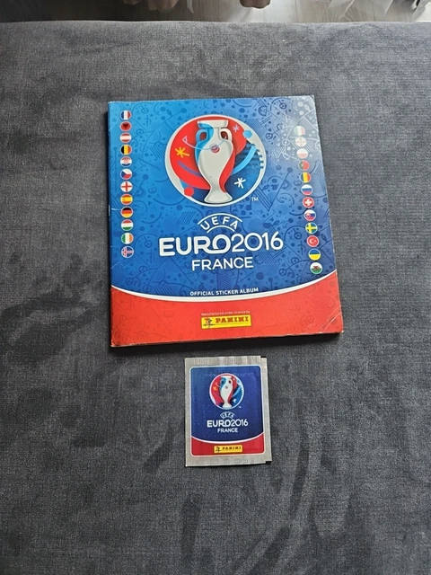 PANINI EURO 2016 France Football Sticker Album Book 100% Complete Not ...