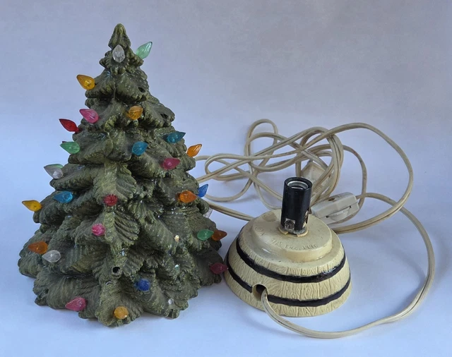VINTAGE 1990 NOWEL'S Mold Ceramic Christmas Tree 8" No Chips £59.19 ...