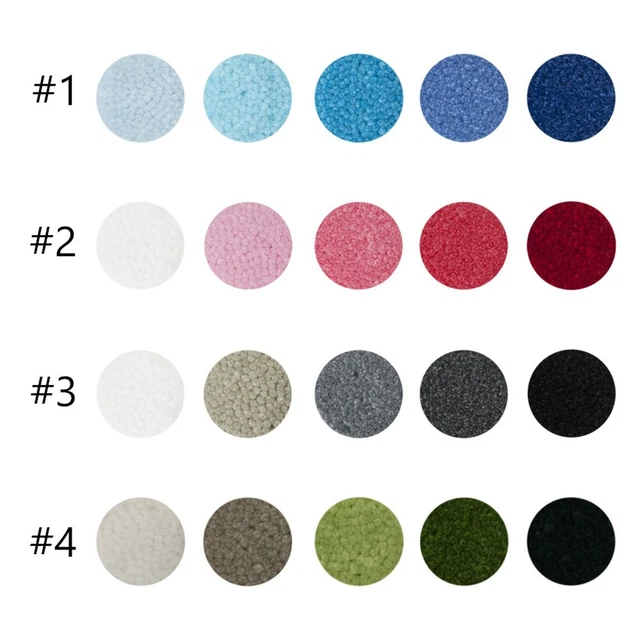 ENSEMBLE DE FILS de crochet de loquet color 10 rouleaux parfait pour ...