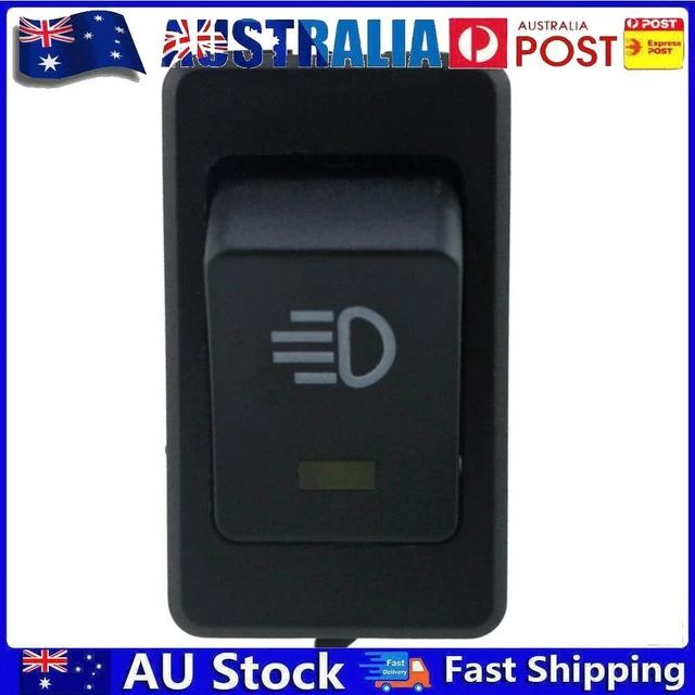 AU 12V 35A 4 Pin Fog Light Rocker Switch with LED for Car Truck Dash ...