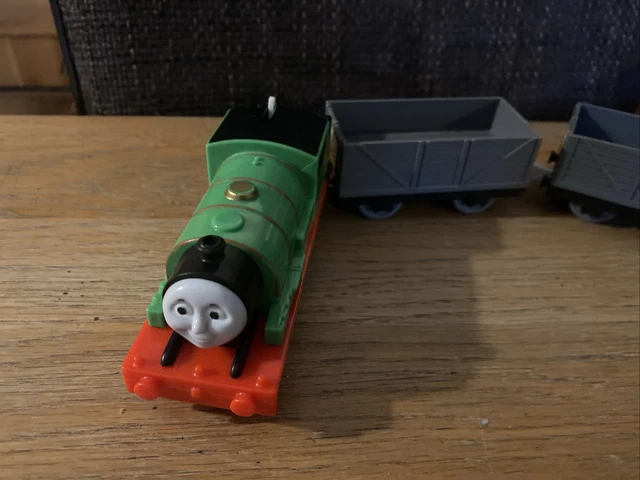 THOMAS FRIENDS PERCY No 6 Trackmaster Mattel Motorized Train+ ...