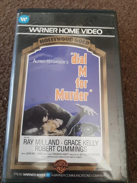 UK VHS - Warner Home VIDEO Hitchcocks Dial M for Murder £25.00 ...