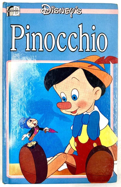 DISNEY'S PINOCCHIO (HARDBACK, 1987) Fleetway Books, Children's Vintage ...