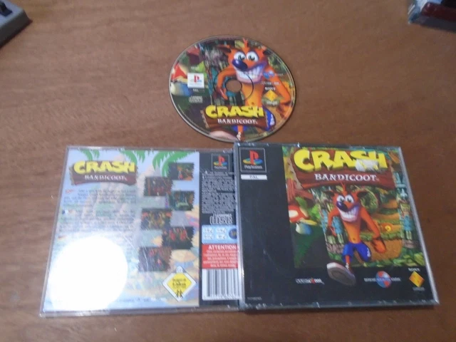 CRASH BANDICOOT BIG box PS1 NO MANUAL Sony Playstation £19.95 - PicClick UK