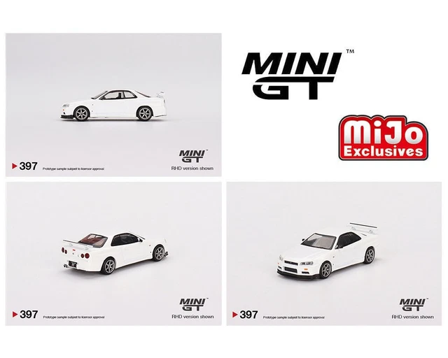 MINI GT NISSAN Skyline GT-R (R34) V-Spec N1 blanc EUR 19,19 - PicClick FR