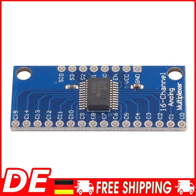 CD74HC4067 BREAKOUT BOARD Modul CMOS Digital Microcontroller Smart Electronics EUR 2,96 ...