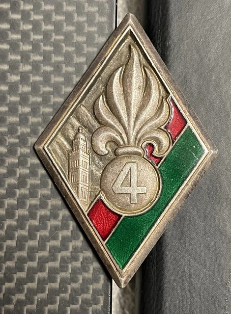 INSIGNE LEGION 4° Regiment Etranger - Drago EUR 10,00 - PicClick DE