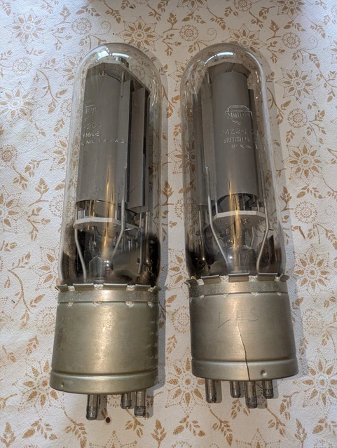 2 X VERY Rare Mullard MZ2-200 Mullard Version of the STC 4212E - Match ...