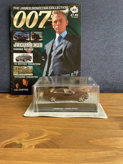 THE JAMES BOND CAR COLLECTION No:41 JAGUAR XJ8 "CASINO ROYALE" FABBRI ...