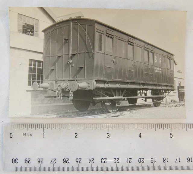OLD POSTCARD ISLE of Wight Railway Carriage, Tool Van no. 444S C.M.E ...