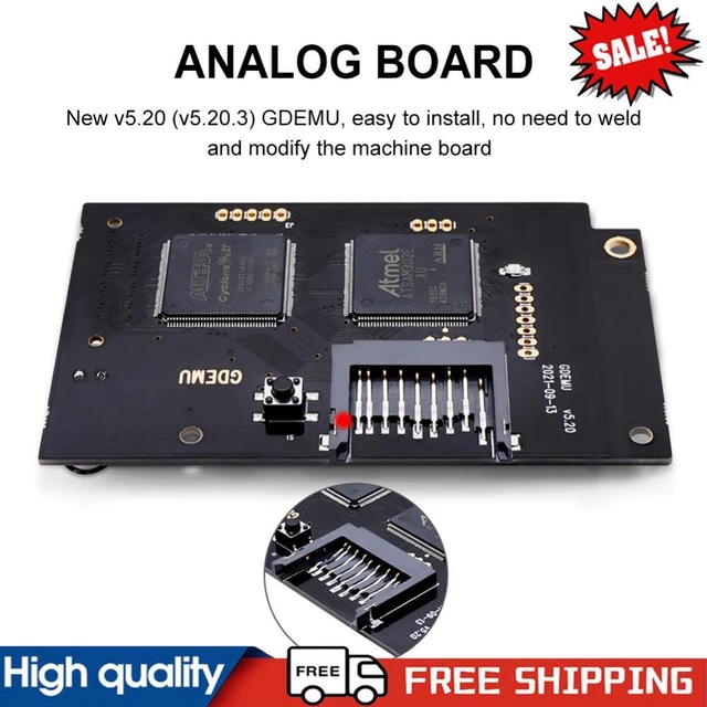 GDEMU V5.20 OPTICAL Drive Simulation Board for SEGA DreamCast DC VA1 Console ~G £69.24 - PicClick UK