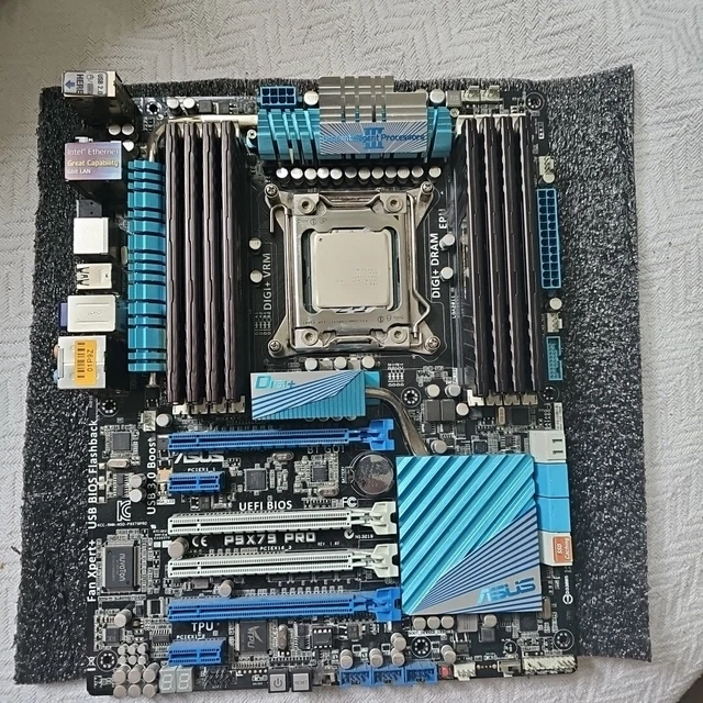 ASUS P9X79 PRO Socket 2011 Motherboard & Back Plate + I7 + 32 GB ...