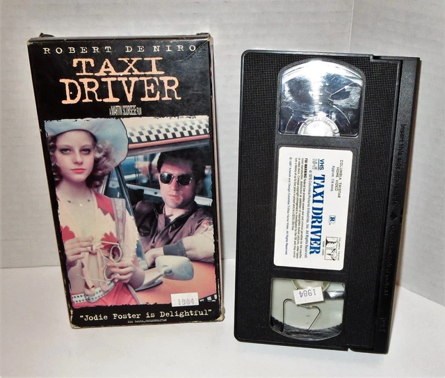 TAXI DRIVER [VHS] Jodi Foster Robert De Niro -“You Looking At Me ...