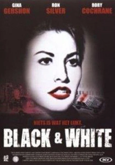 BLACK & WHITE (DVD) Ron Silver Gina Gershon Rory Cochrane Alison ...