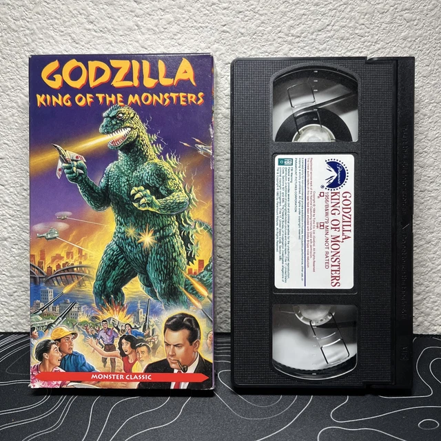 GODZILLA - KING of the Monsters ( VHS 1984 ) Toho Company ~ Paramount £ ...